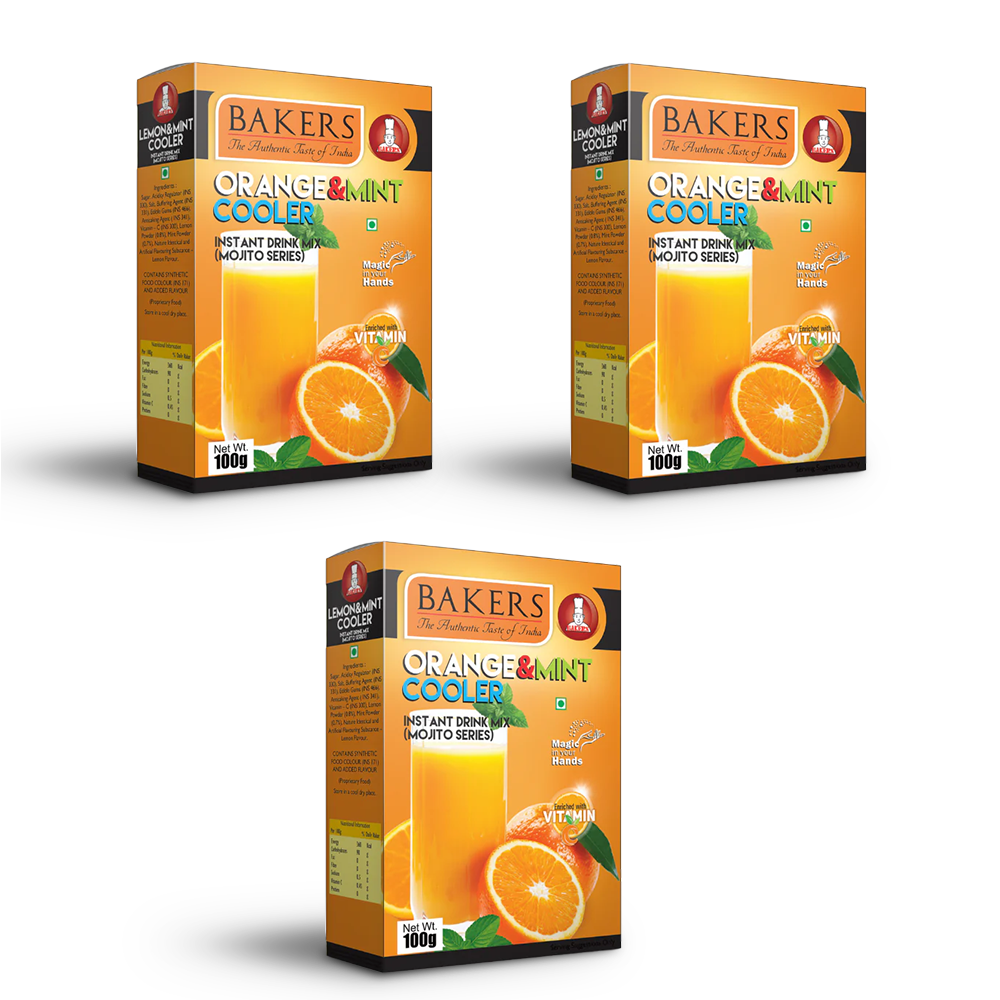 Bakers Orange & Mint Cooler Combo – Bakers Spices